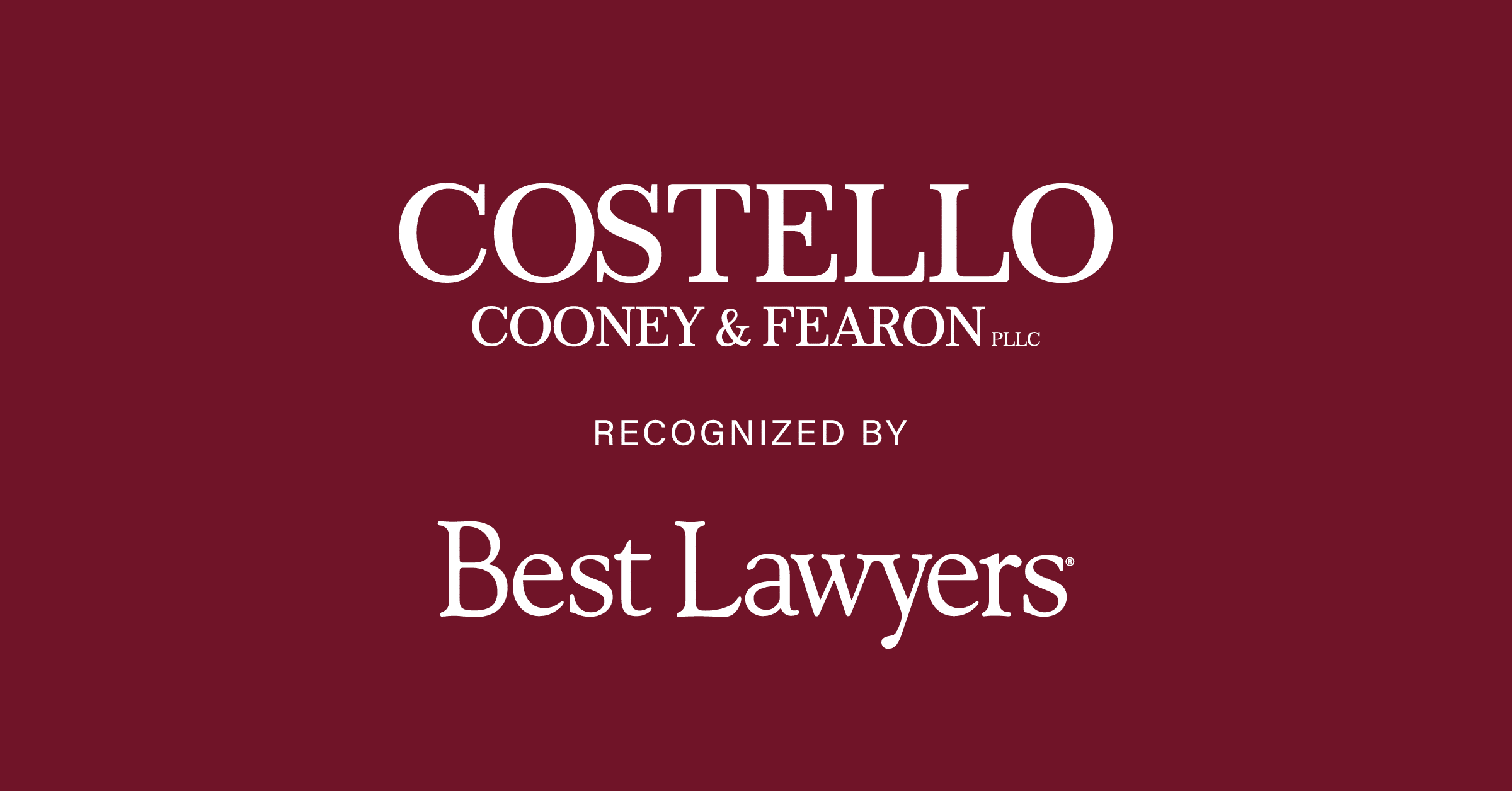 Costello, Cooney & Fearon Proud to Announce Attorneys Named 2025 Best ...